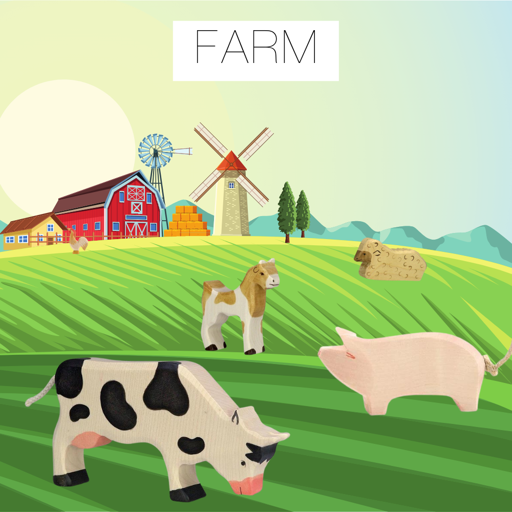 Small World Play - Farm - Modern Rascals