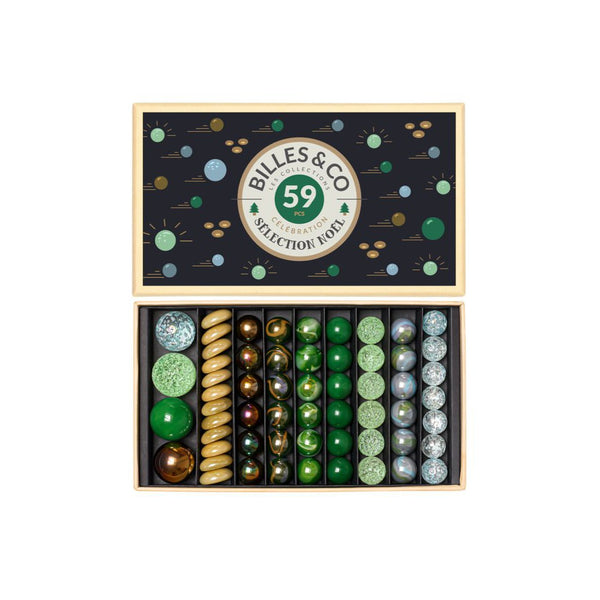 Christmas Selection Marbles by Billes and Co - Modern Rascals