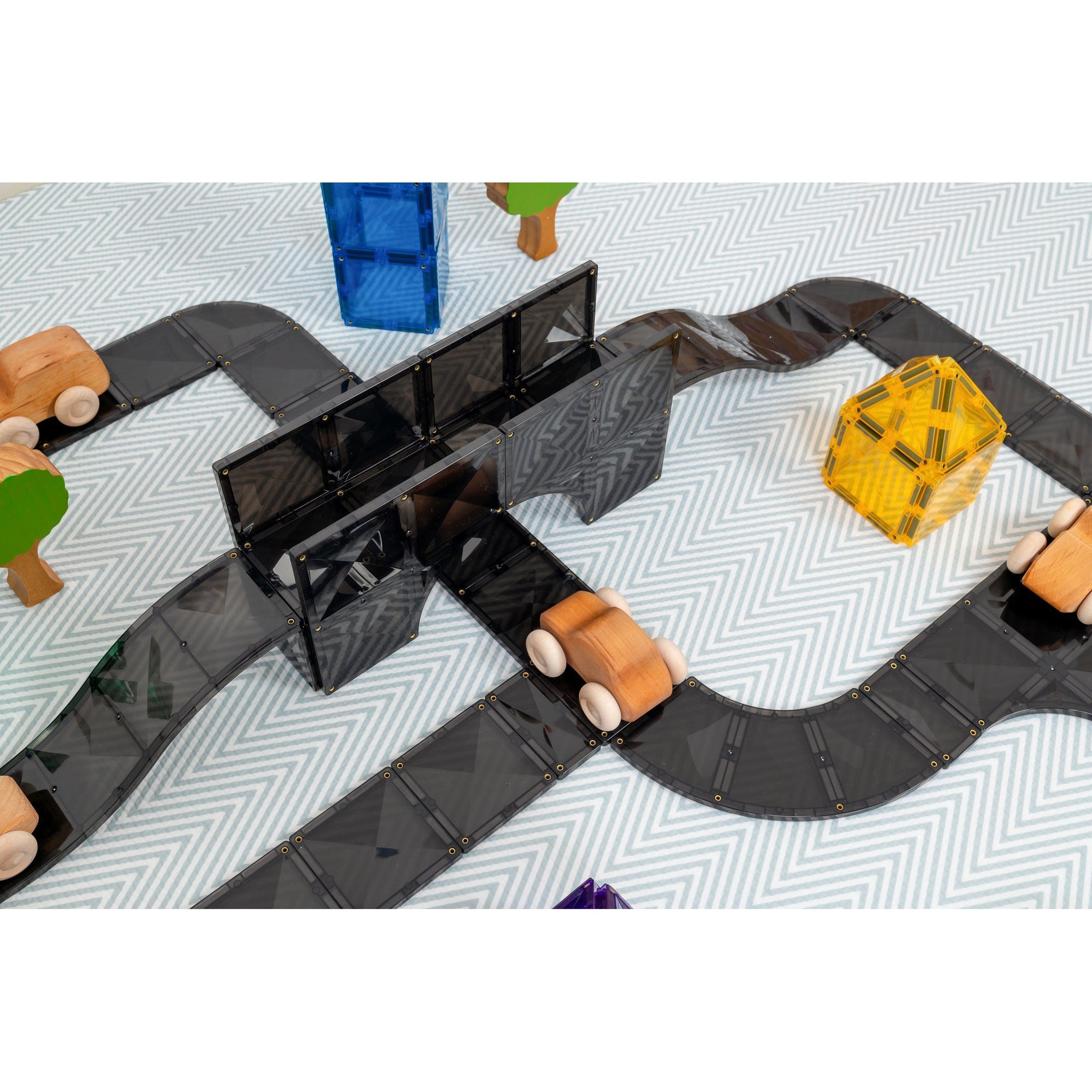 Creative Roads Pack - 48 pieces by Connetix - Modern Rascals