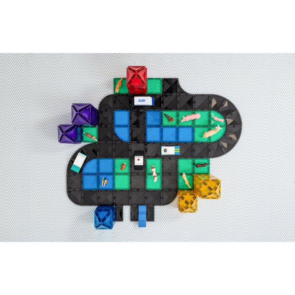 Creative Roads Pack - 48 pieces by Connetix - Modern Rascals