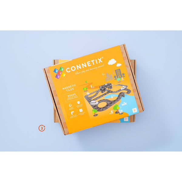 Creative Roads Pack - 48 pieces by Connetix - Modern Rascals