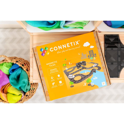 Creative Roads Pack - 48 pieces by Connetix - Modern Rascals