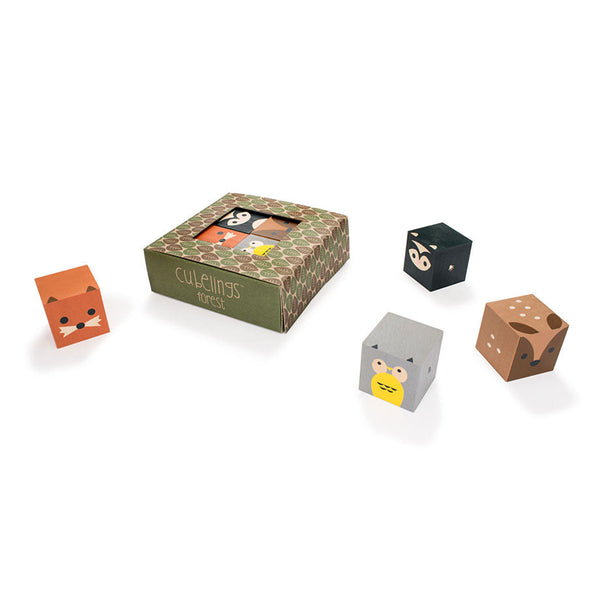 Cubelings Forest Blocks by Uncle Goose - Modern Rascals
