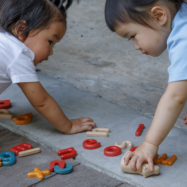Lower Case English Alphabet by PlanToys - Modern Rascals