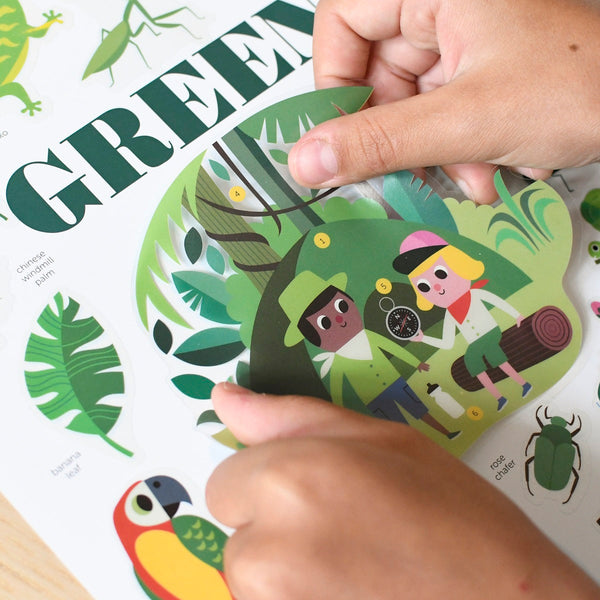 Poppik Mini Discovery Poster - Jungle by Poppik - Modern Rascals
