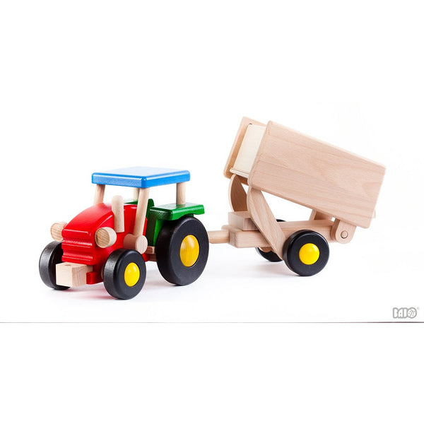 Tractor with Wagon by Bajo - Modern Rascals
